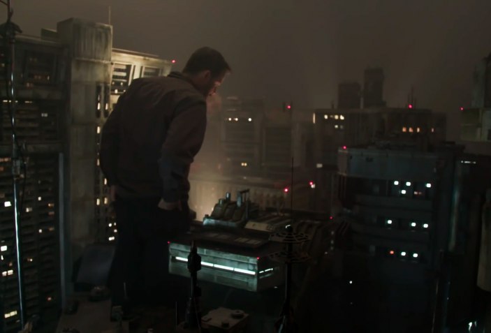 Looking at the production of the models used to film Blade Runner 2049 ...