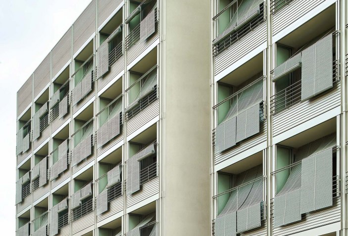 Sustainability with cross laminated wood. 6x6 block by Bosch.Capdeferro ...