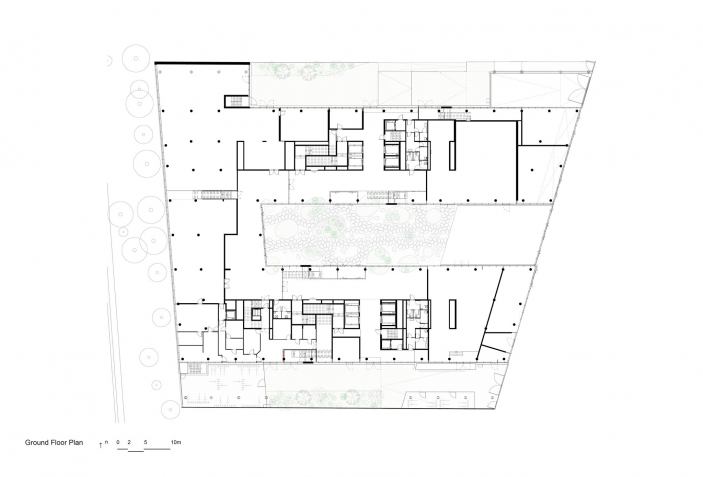 The periphery is also avant-garde. Coldefy delivers wood structure ...