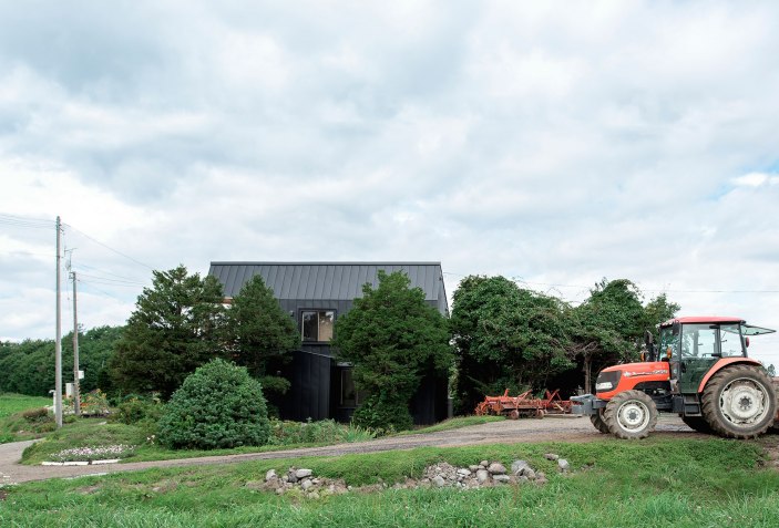 The Mannerism of the Minka in Hokkaido. The Deformed Roof House of ...