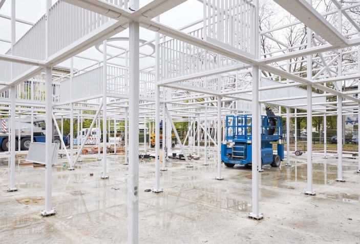 Detachable and reusable architecture. Study Pavilion TU Braunschweig by ...