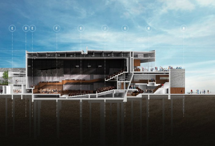 Opening Foro Boca by Rojkind Arquitectos. Sculptural and massive ...