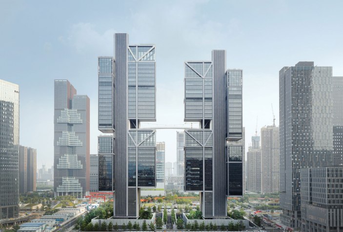 Foster + Partners completes new DJI Sky City skyscrapers | The Strength ...