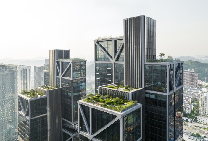 Foster + Partners completes new DJI Sky City skyscrapers | The Strength ...