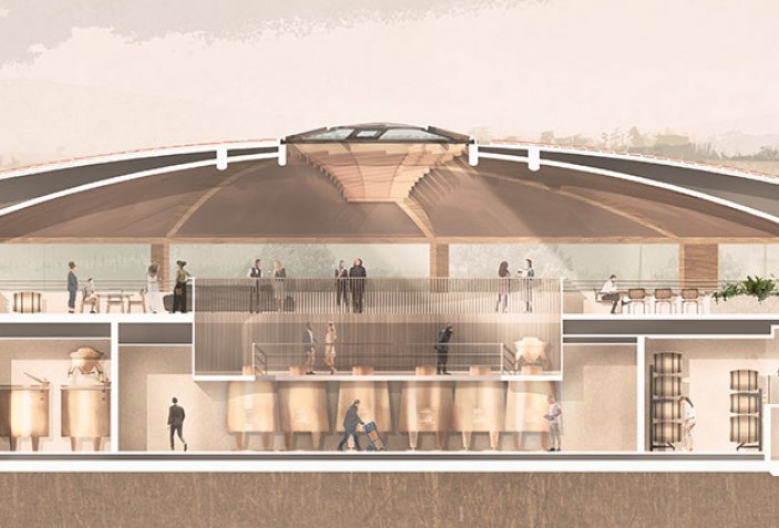 Foster + Partners completes Le Dôme winery in an exceptional territory ...