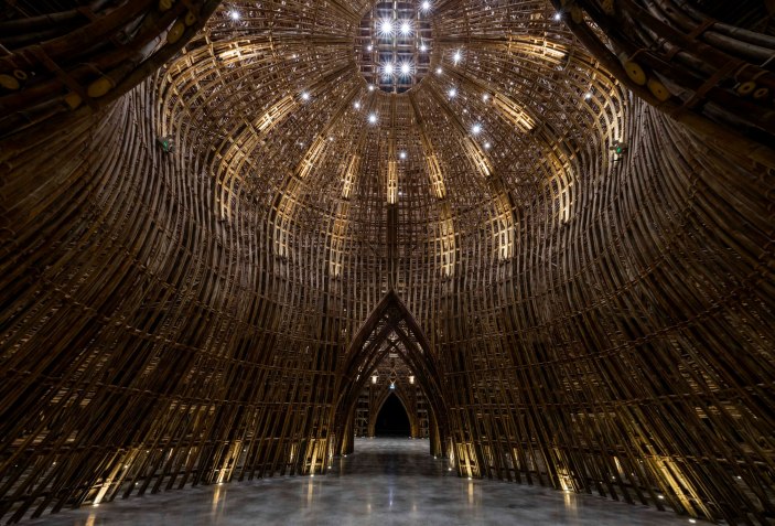 A sustainable welcome center. Grand World Phu Quoc Welcome Center by ...