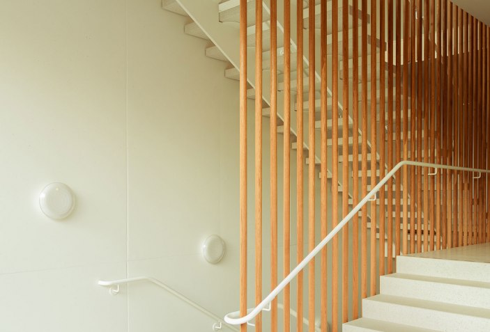 Learning space connected to nature. Aaberg School by Haller Gut ...