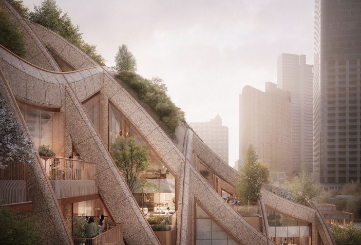 Heatherwick Studio launches Toranomon-Azabudai district in Tokyo | The ...