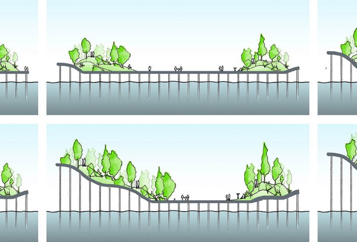 Heatherwick's €212 Million park, a new landscape floating on the Hudson ...