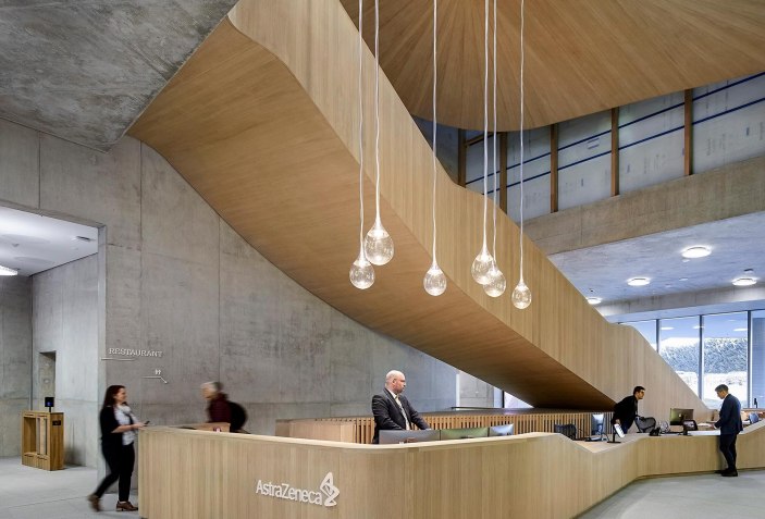 A toothed corona something special. AstraZeneca’s The Discovery Centre ...