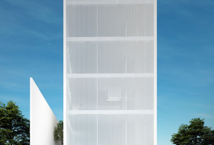 La torre como mecanismo de evocación al silencio. Torre AI por HW ...