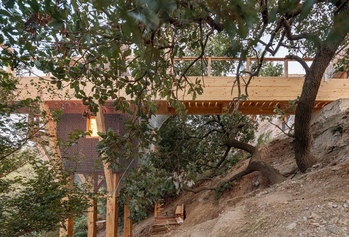 A space for research. FLORA pavilion by IAAC | The Strength of ...