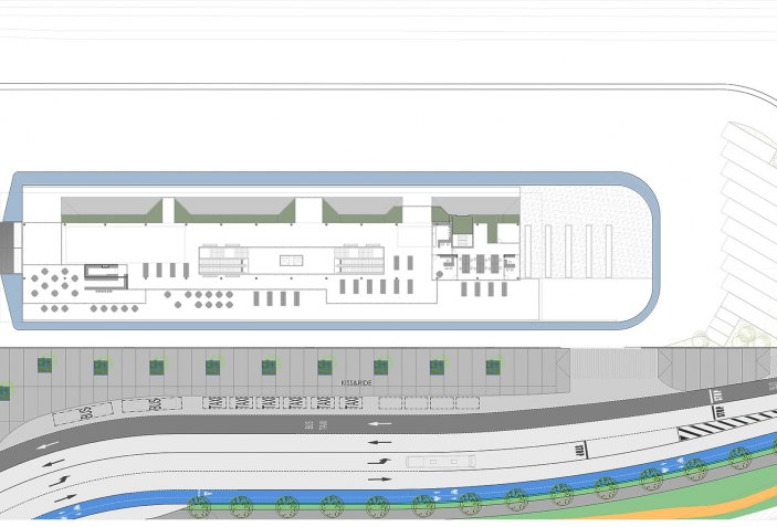 Spaces for movement. Bus Station in the Santiago de Compostela ...