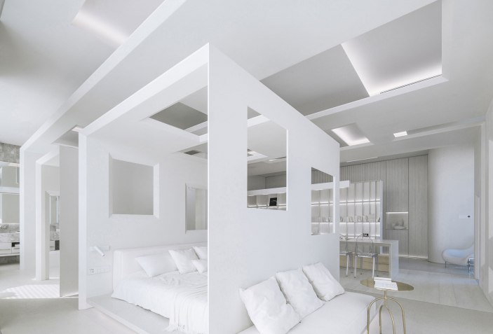 Un amplio espacio blanco. In Between por DESIGN APARTMENT | Sobre ...