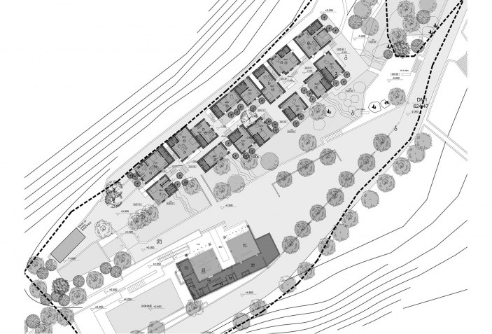 "Naxi" houses on the banks of the river. In S&N Resort by Penda China ...