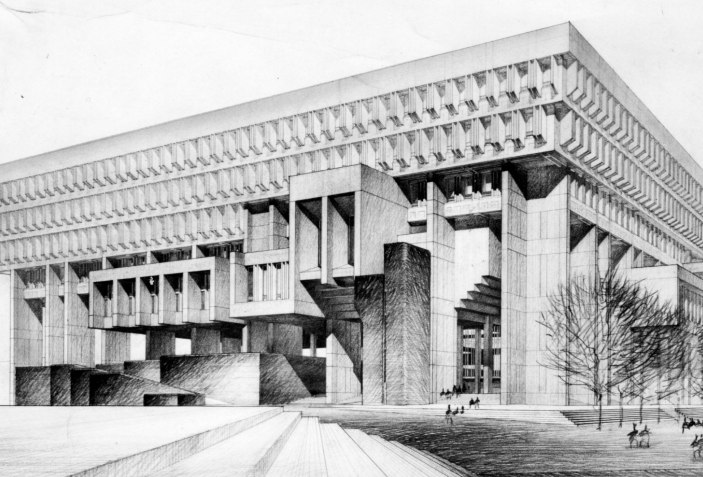 Michael McKinnell, architect behing Boston's Brutalist City Hall, dies ...