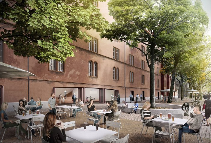Kaserne Cultural Center, a public nexus in the heart of Basel by ...