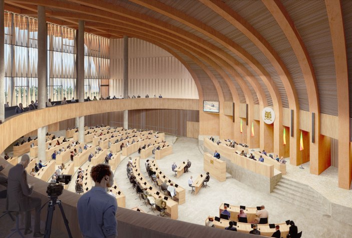 Expression of democratic values and identity. Benin National Assembly ...