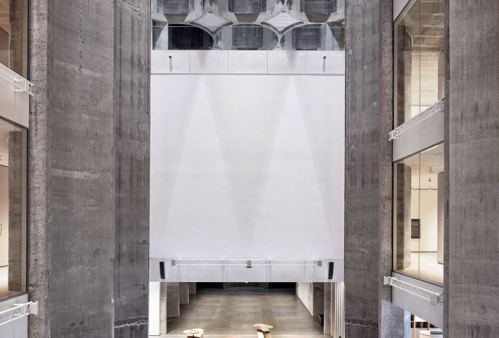 Silo and lighthouse as reference of Nordic art. Inauguration of ...