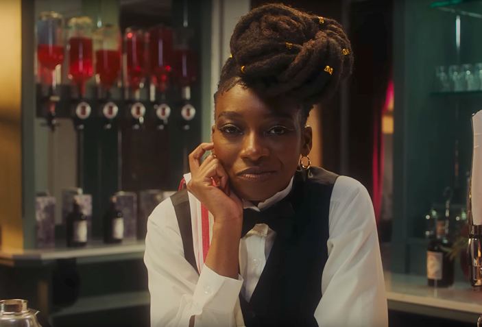 Admiring and covering each other's backs. Woman by Little Simz feat ...