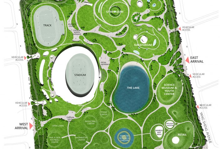 Construction Underway on “Quzhou Sports Campus” by MAD Architects | The ...