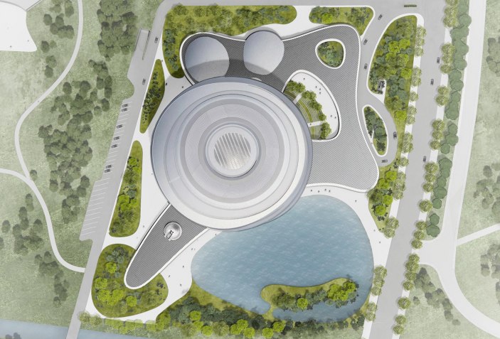 A cloud between the jungle and the city. Work begins on MAD's Hainan ...