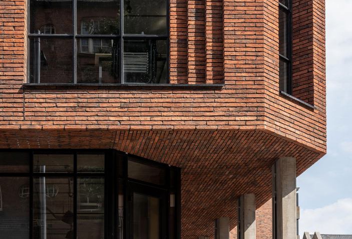 Commerce and homes in the same building. One Silk Street by Mecanoo ...