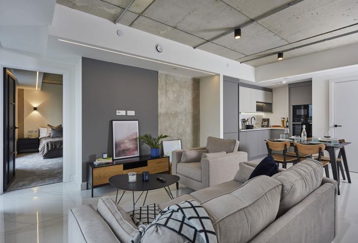 Commerce and homes in the same building. One Silk Street by Mecanoo ...