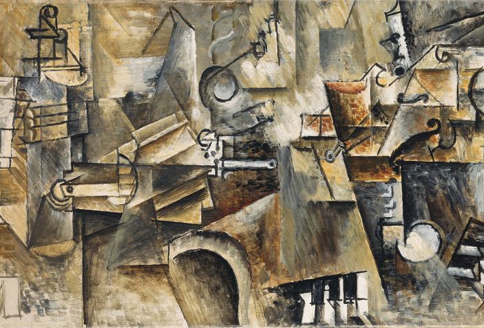 Pablo Picasso Collage Work