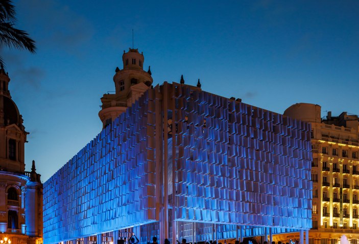 Pavilion for Valencia, the World Design Capital 2022. Àgora València by ...