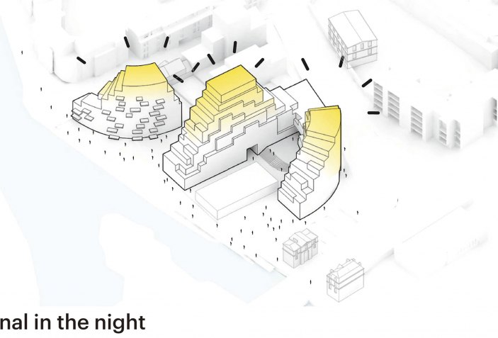 Inspiration from geology to expand Rennes. Ascension Paysagère by MVRDV ...