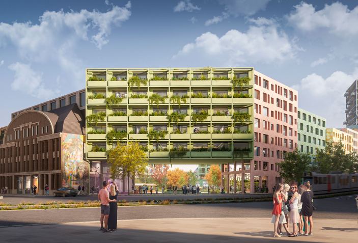 Architects in collaboration with the neighborhood. “Grüne Mitte” by ...