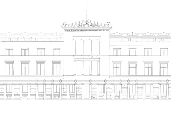 Neues Museum drawings by David Chipperfield, on display in Lisbon | The ...