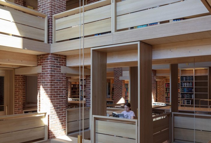 The New Library, Magdalene College winner of RIBA Stirling Prize 2022 ...