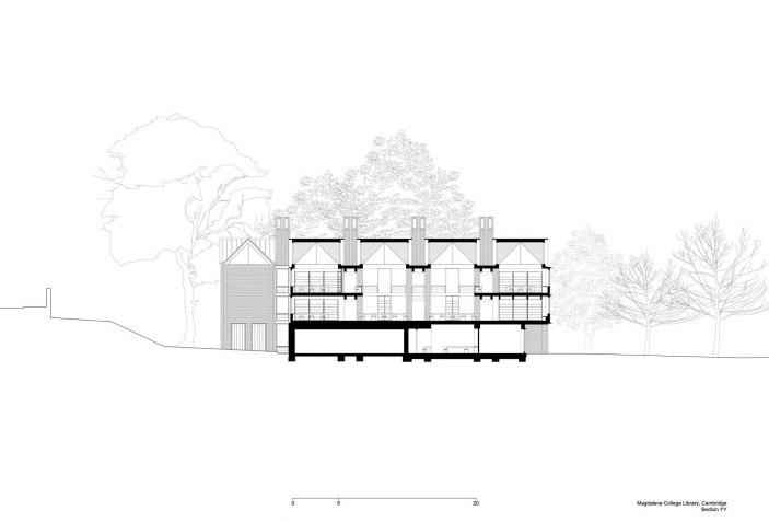 The New Library, Magdalene College winner of RIBA Stirling Prize 2022 ...