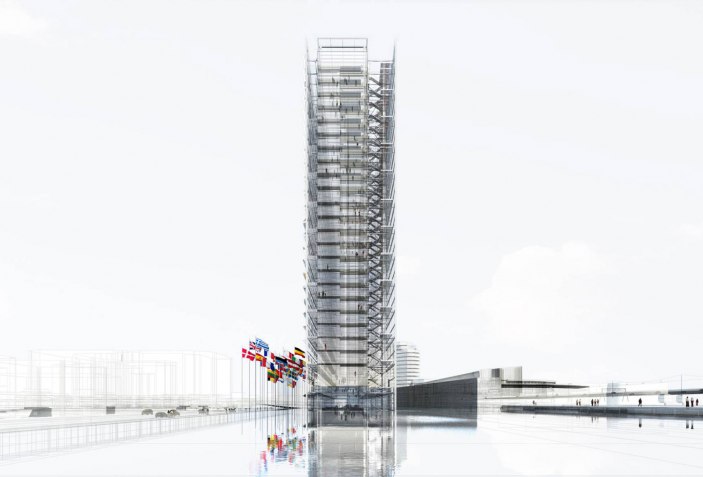 Floating in the Air, new European Patent Office (EPO) building by ...