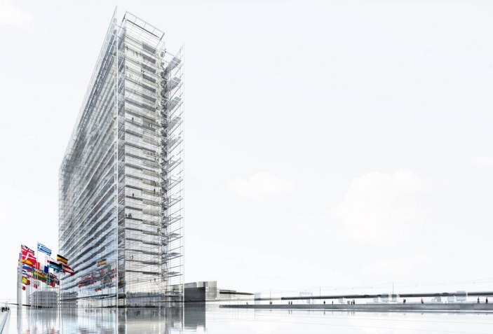 Floating in the Air, new European Patent Office (EPO) building by ...