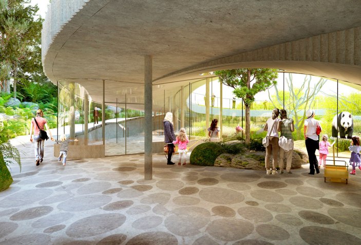 Yin-Yang Shaped Panda Enclosure for the Copenhagen Zoo by BIG | The ...