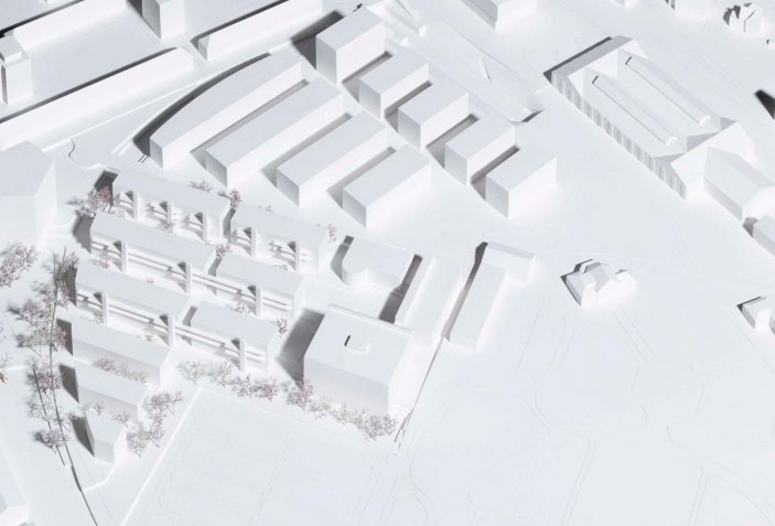 PARABASE wins the competition "Residential development with ReUse building elements, Areal ...