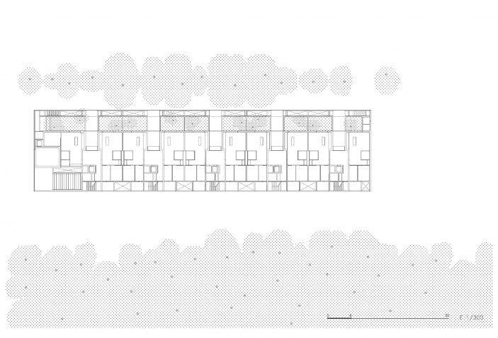 Giving the neighbourhood a new identity. 54 social dwellings in Bon ...