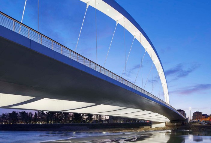 Richard Meier & Partners completes Cittadella Bridge in Italy | The ...
