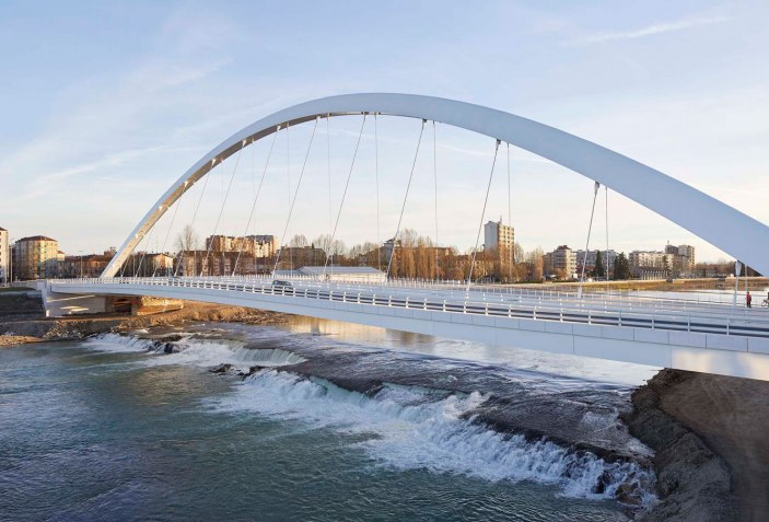 Richard Meier & Partners completes Cittadella Bridge in Italy | The ...