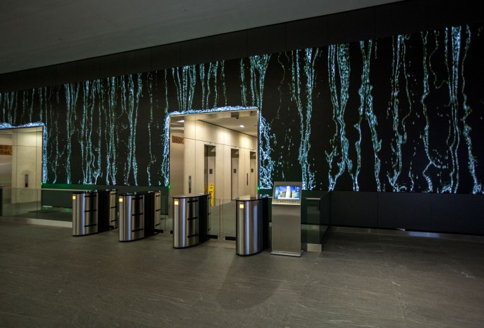 Salesforce Video Wall by Obscura | The Strength of Architecture | From 1998