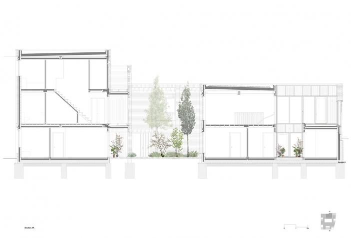An inner world. Courtyard housing by Sergison Bates architects LLP ...