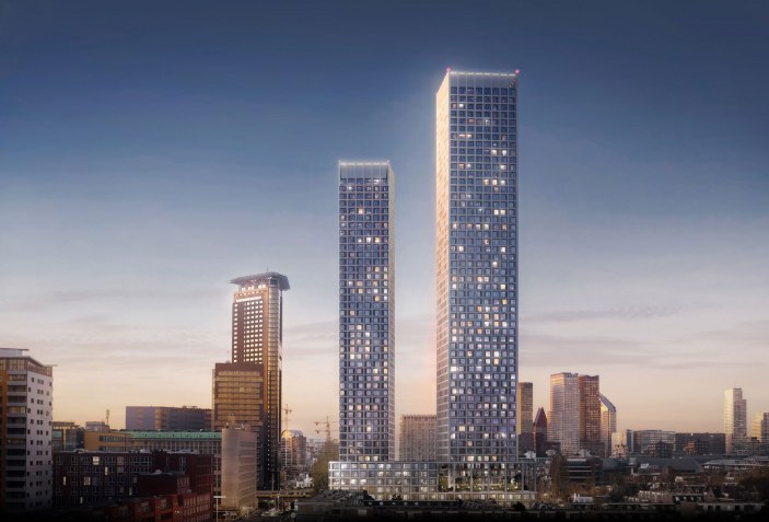 The Grace residential towers by Mecanoo architecten | The Strength of ...