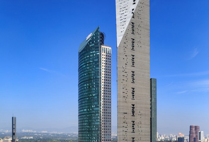 Torre Reforma by LBR A Architects. The tallest skyscraper in Mexico is ...