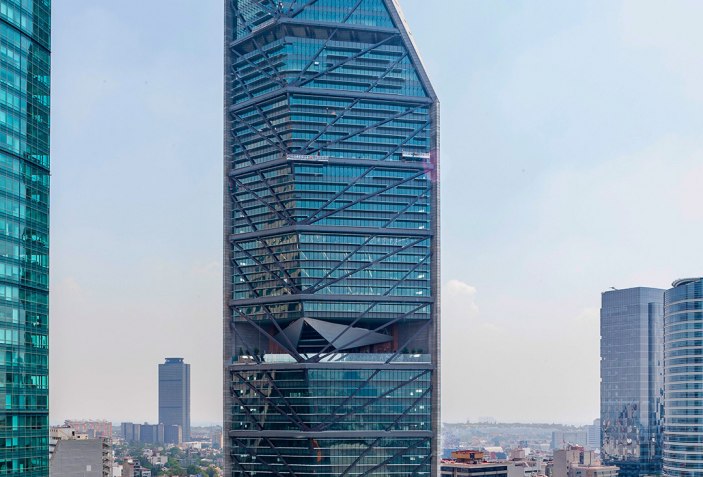 Torre Reforma by LBR A Architects. The tallest skyscraper in Mexico is ...