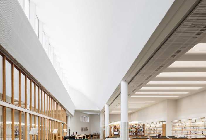 Interior renovation of Aalto University Library, vs Harald Herlin ...