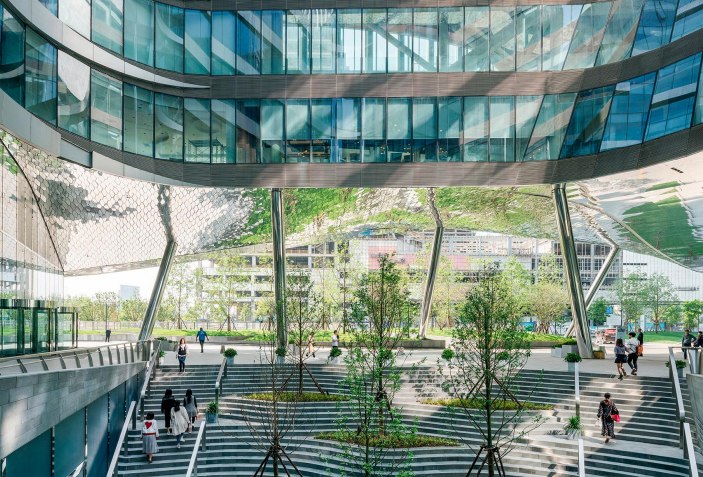 UNStudio finishes Raffles City Hangzhou complex with organic shape ...