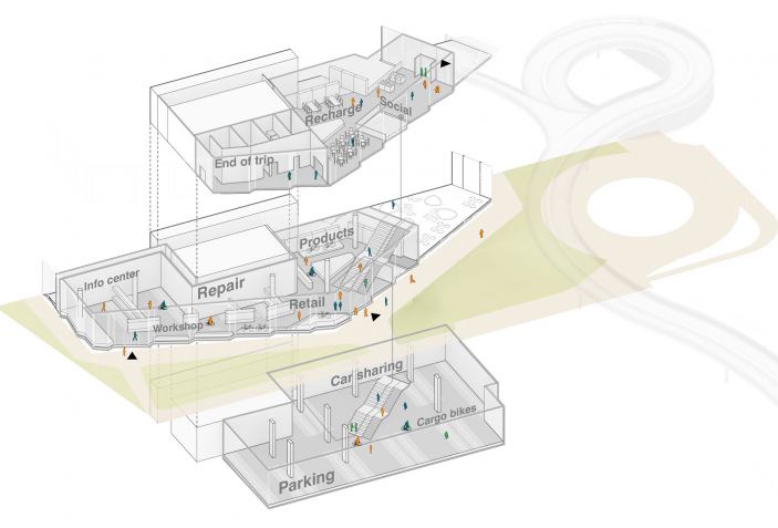Building for the community. A new heart for Düsseldorf by UNStudio ...